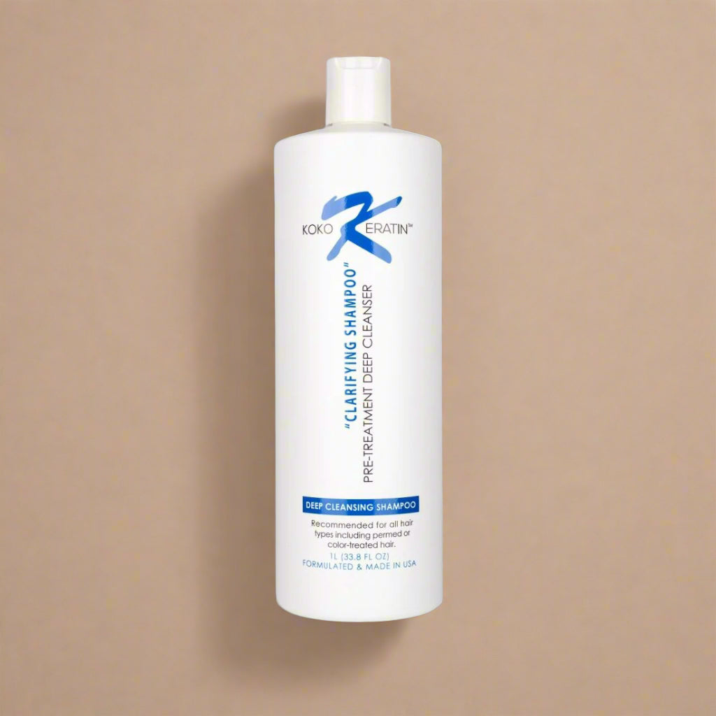 Koko Keratin "Clarifying Shampoo" Pre-Treatment Deep Cleanser – COLO