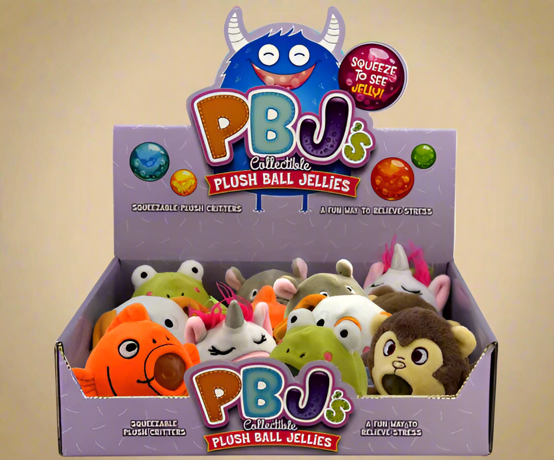 PBJ’s LEDz Light-Up Squeeze Toys – Assorted Characters – COLO